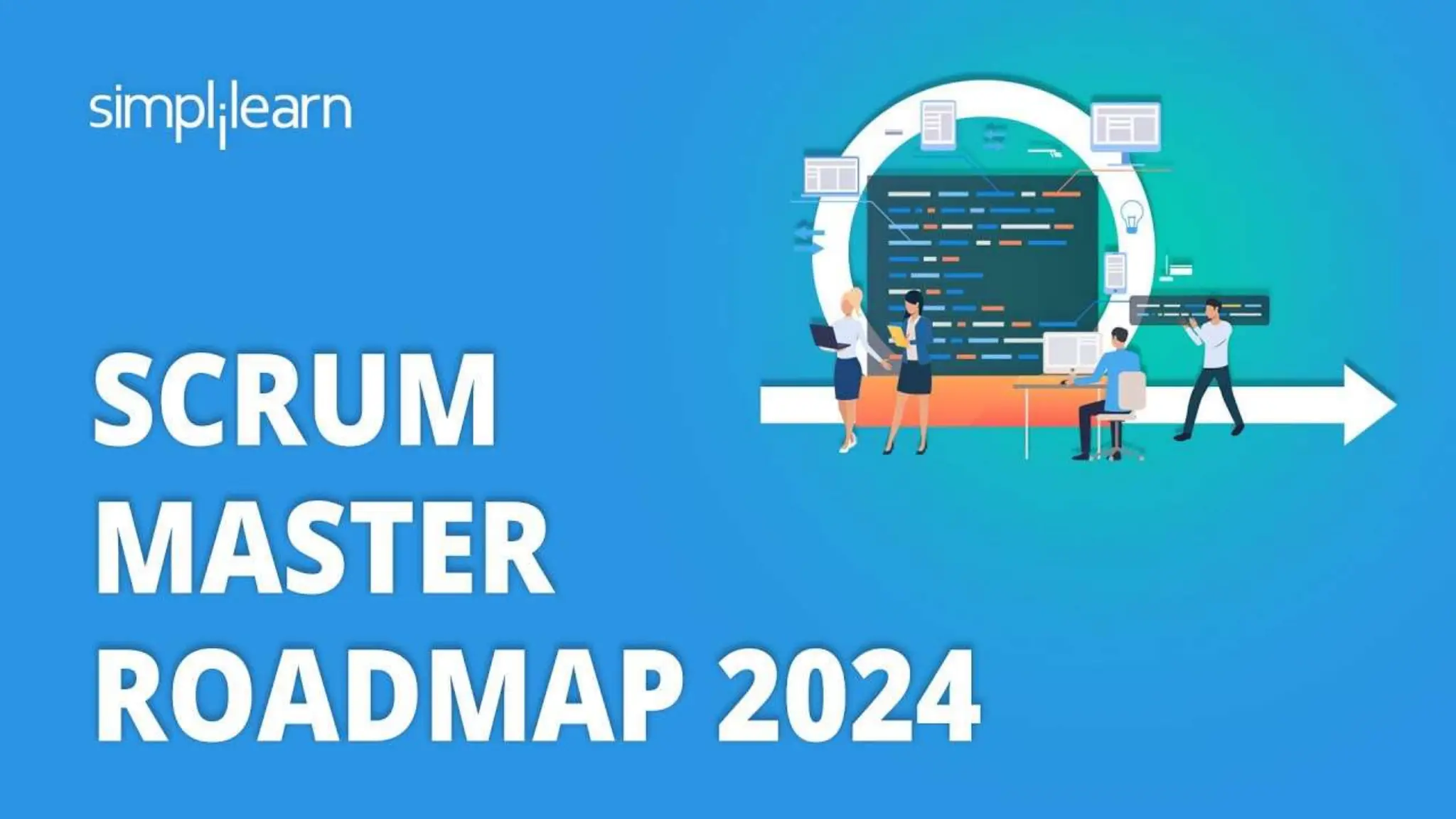 Roadmap to Become a Scrum Master 2024 | Scrum Master Career Path | Scrum Master Roadmap ...