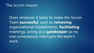 Scrum mastery | PPT