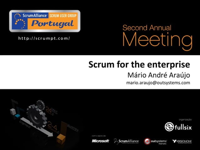 Scrum Meeting Lisbon 2010 By Mario Andre Araujo | PDF