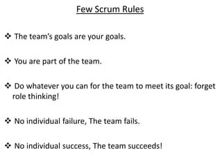 An Introduction to Scrum methodology | PPTX