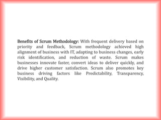 Scrum methodology | PPTX