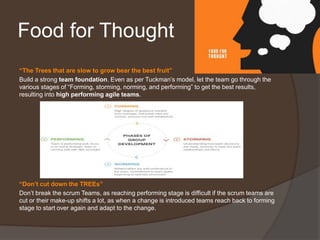 SCRUMming “The Photosynthesis of Agile TREES (SCRUM Teams) for Software ...