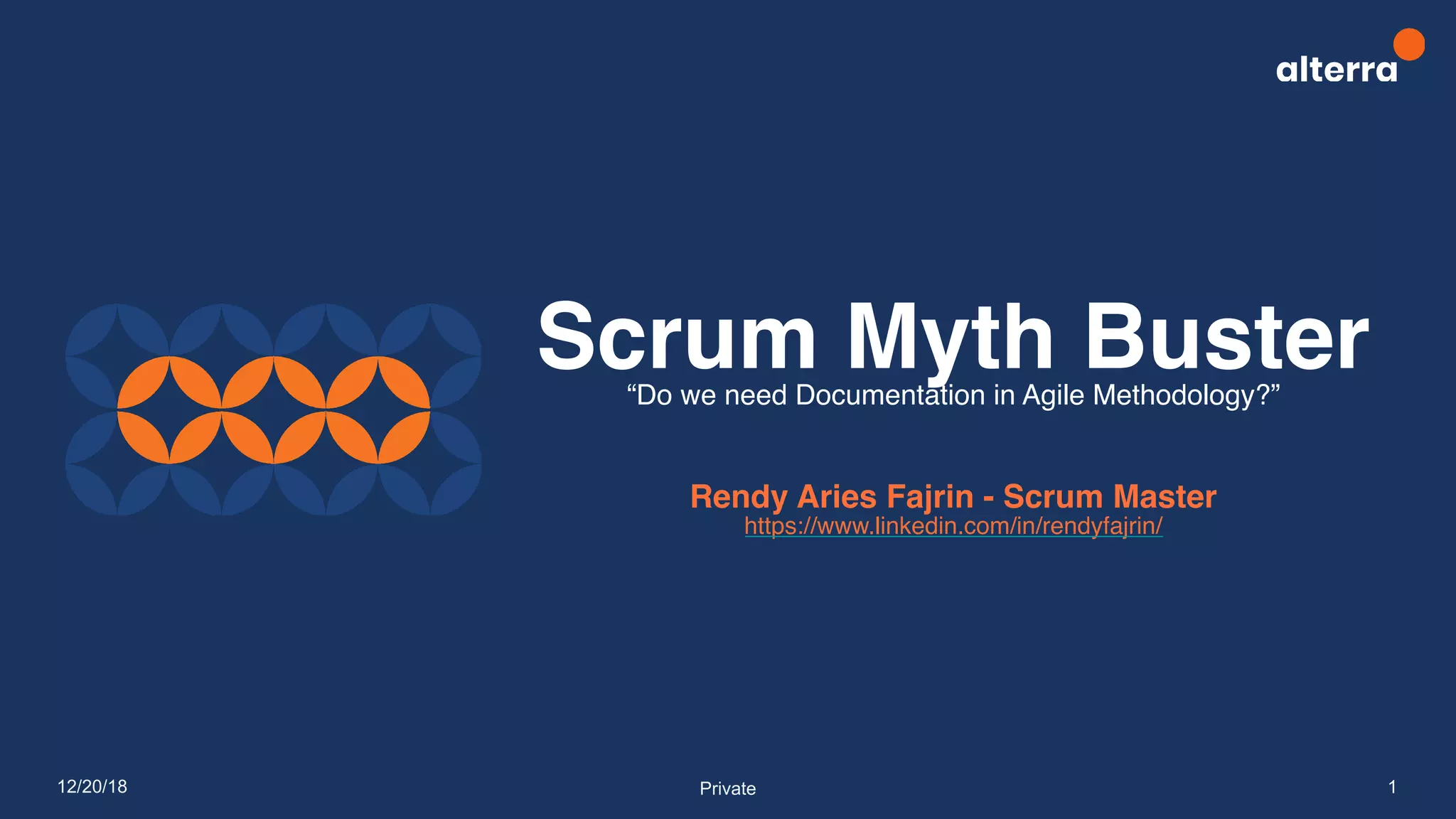 Scrum myth buster | PPT