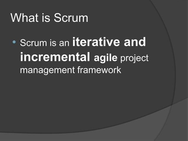 Scrum and JIRA | PPTX