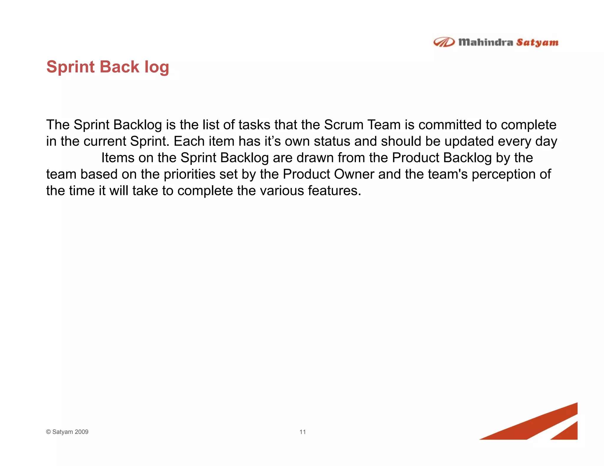 Scrum Orientation V1.0 | PDF