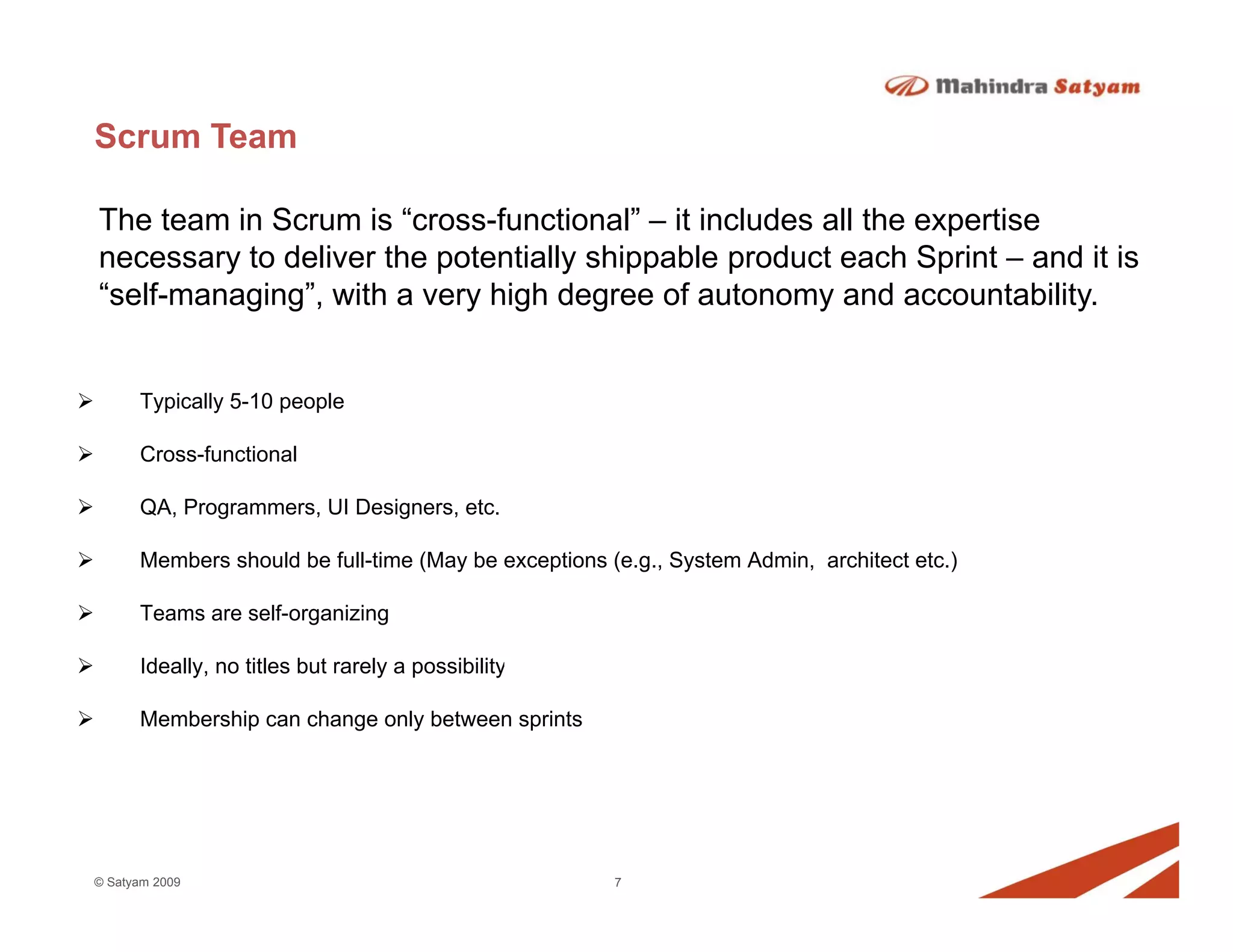 Scrum Orientation V1.0 | PDF