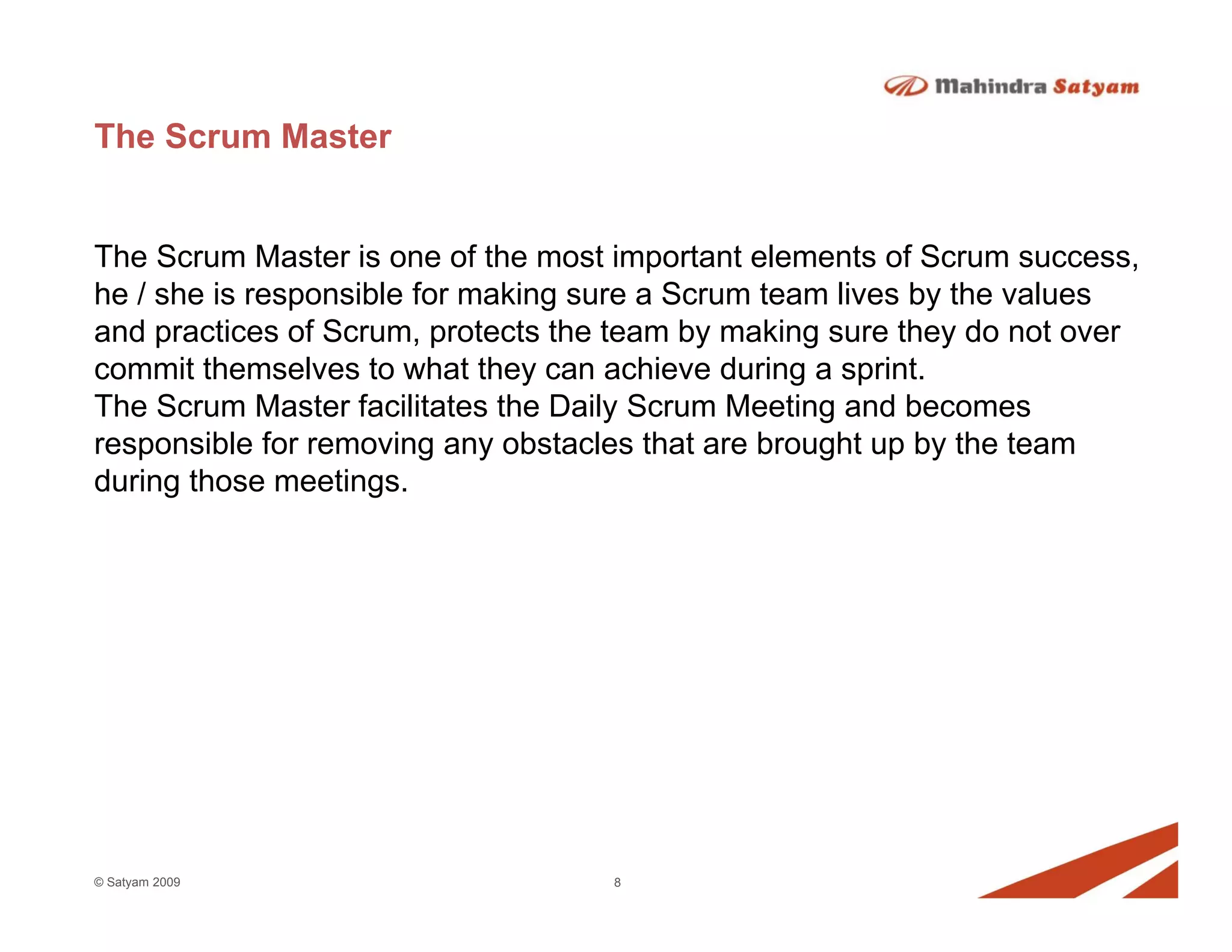 Scrum Orientation V1.0 | PDF