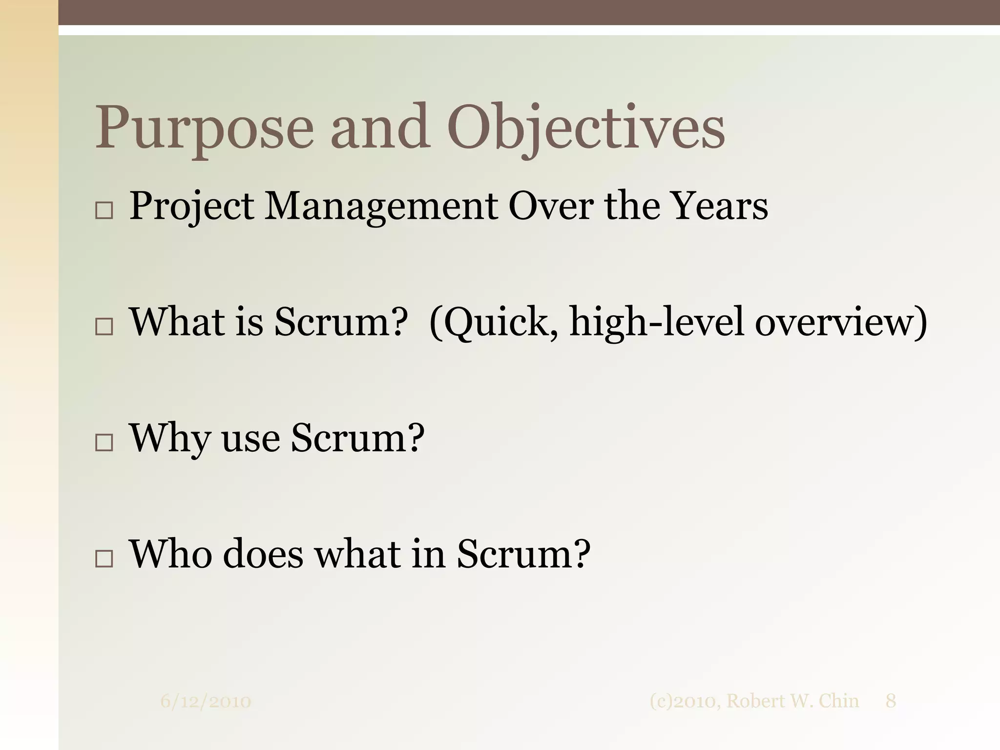 Scrum Overview | PPT