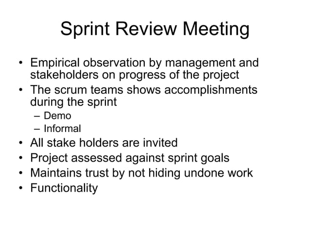 Scrum overview | PPT