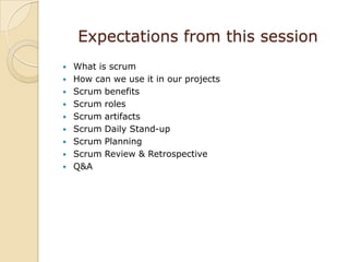 Scrum Overview | PPT