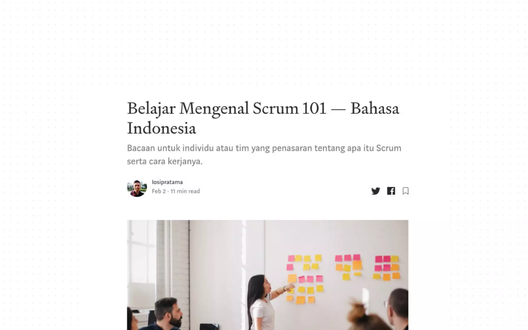 Scrum Overview | PPT