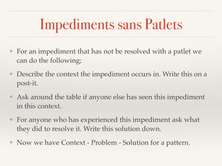 Scrum patterns workshop | PPT