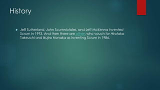 Scrum | PPTX | Computer Software and Applications | Computing