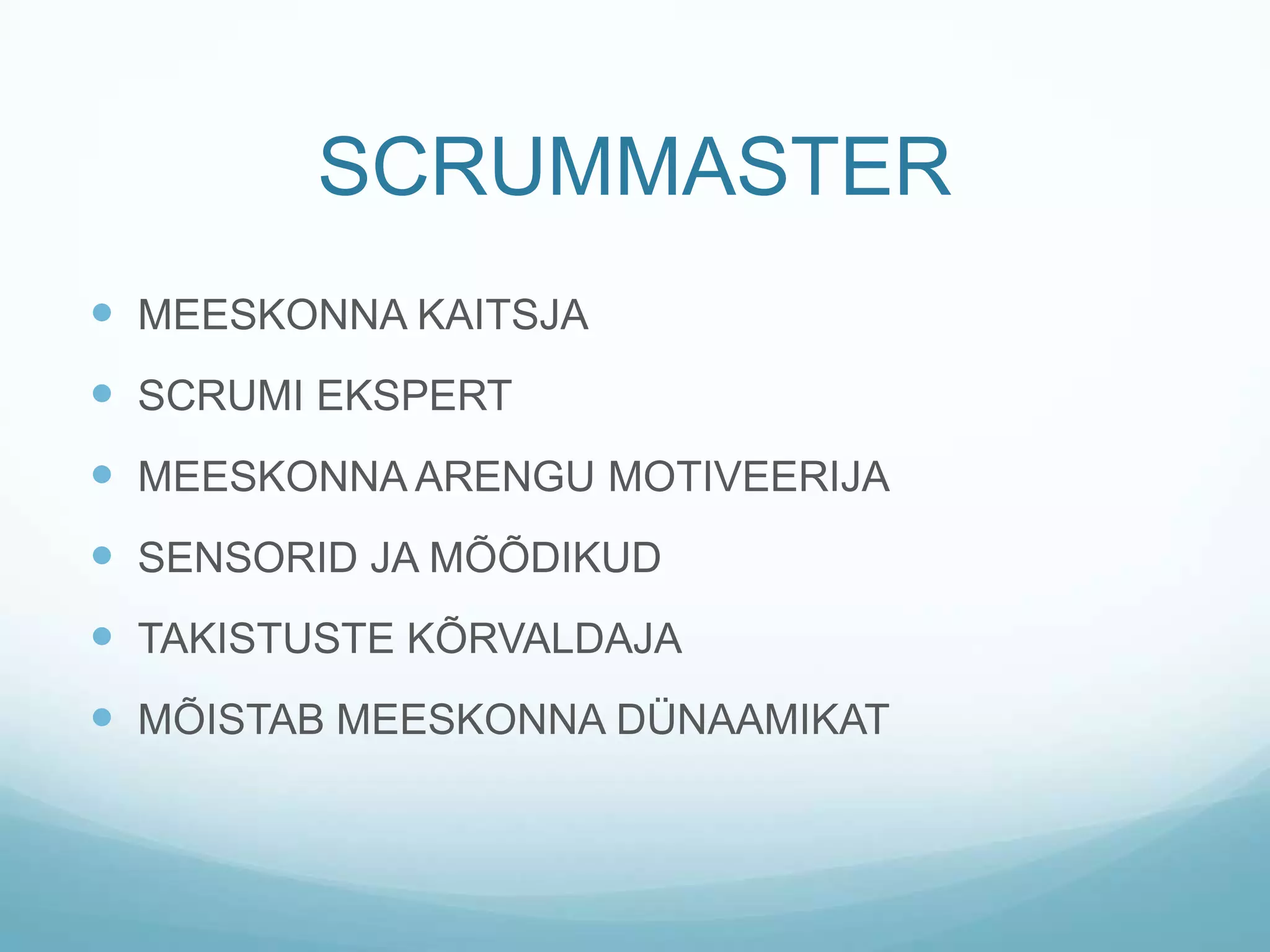 Vaiko Hansson BeWise seminar "Scrum projektijuhtimine ehk arukas projektijuhtimine" | PPTX ...