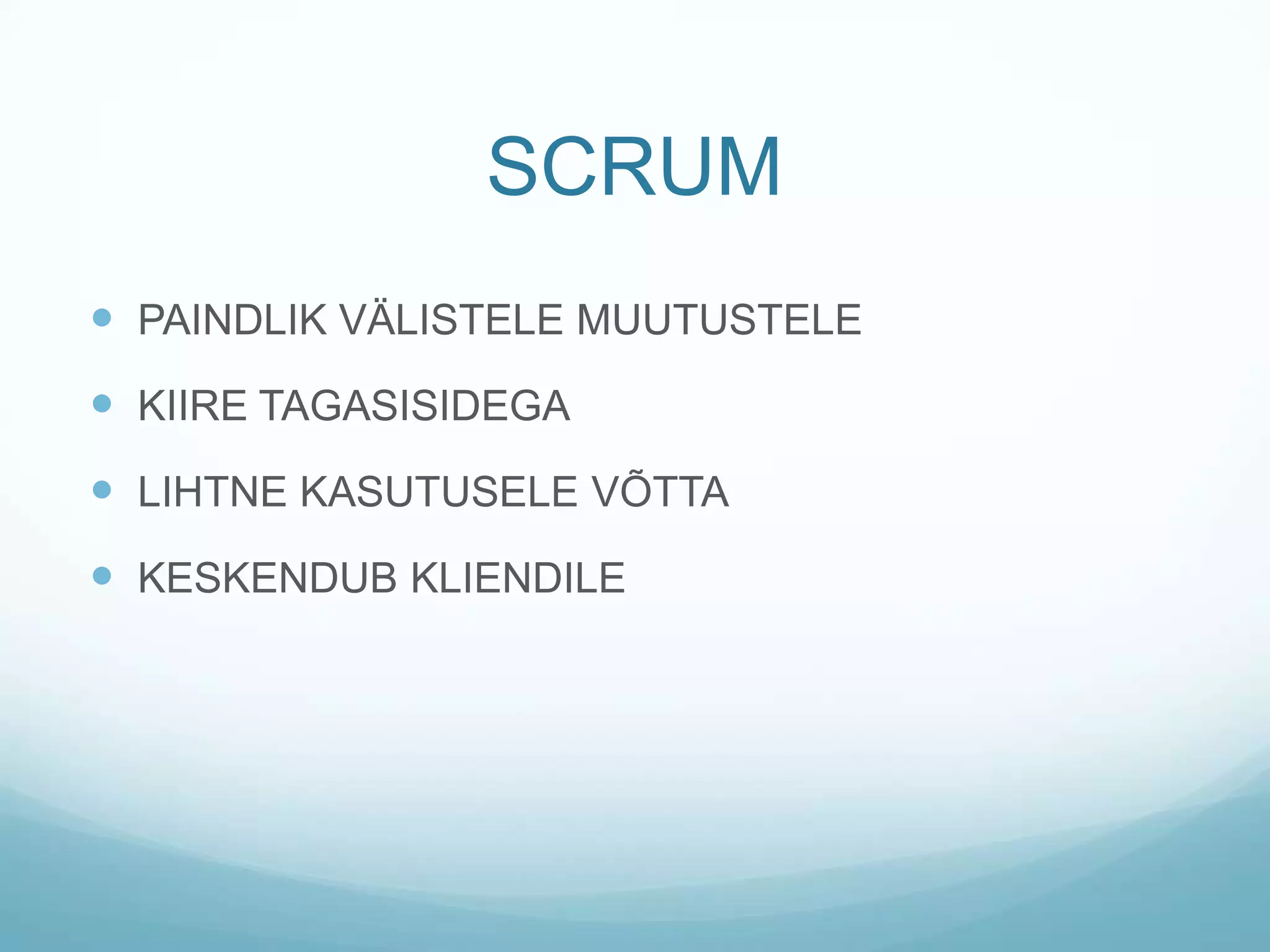 Vaiko Hansson BeWise seminar "Scrum projektijuhtimine ehk arukas projektijuhtimine" | PPTX ...
