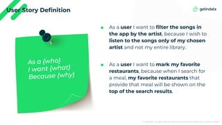 How do we work with customers on Big Data / ML / Analytics Projects using Scrum Framework? | PPT