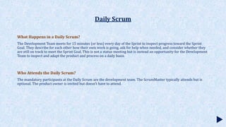 Scrum presentation jyoti | PPT