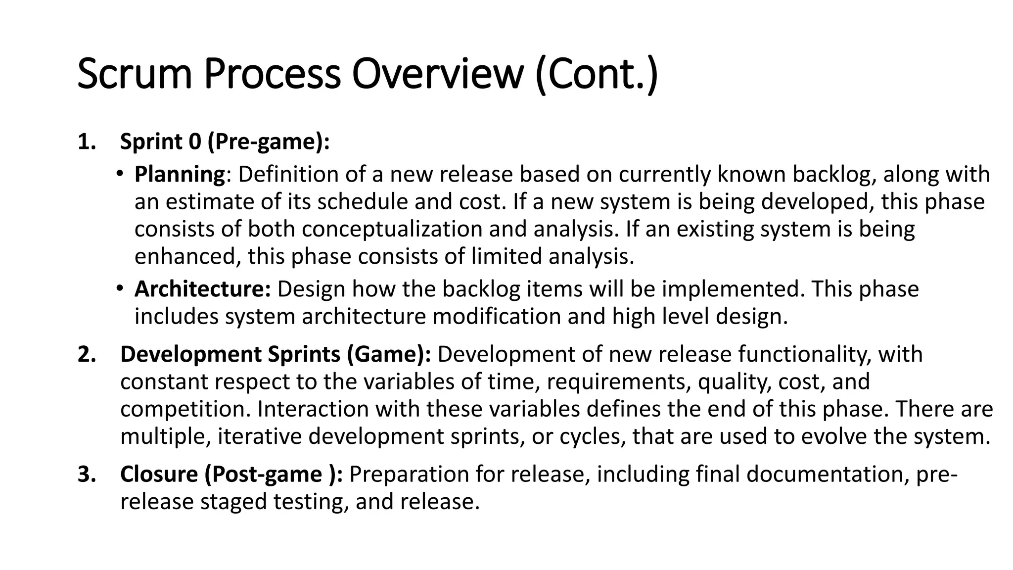Scrum Process For Offshore Team | PPT