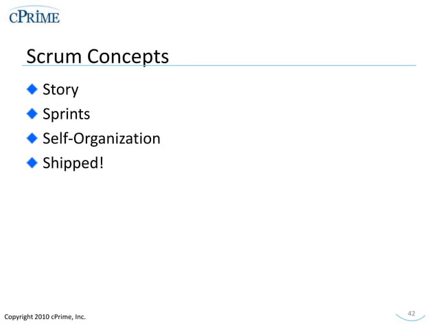 Introduction to Scrum for Project Managers | PPTX