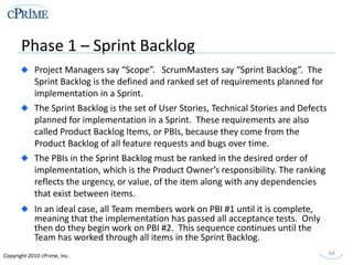 Introduction to Scrum for Project Managers | PPT