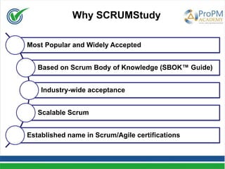 Scrum Master Certification | PPTX