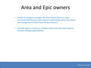 Scrum roles | PPTX