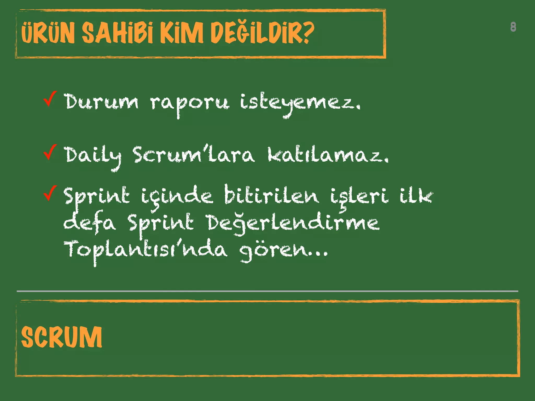 Scrum Roller ve Sorumluluklar | PDF