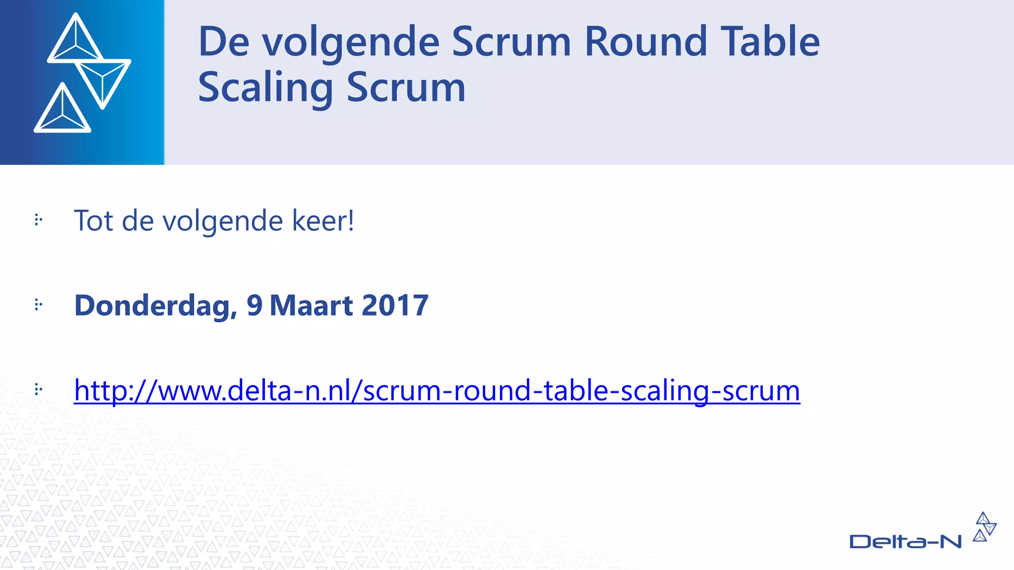 Scrum round table DevOps & Scrum | PPT