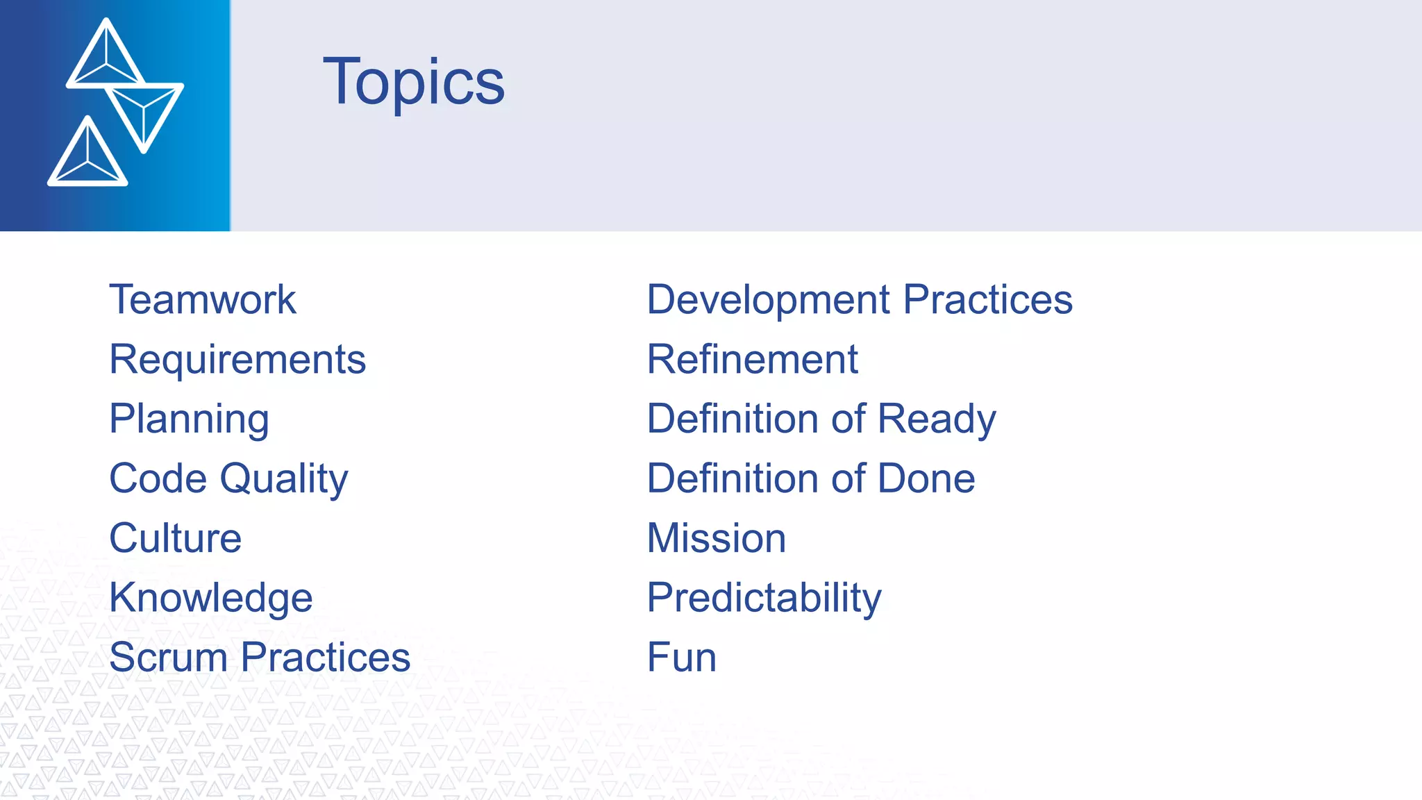 Scrum Round Table - Team Maturity | PPT