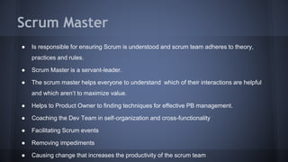 Scrum rules | PPTX