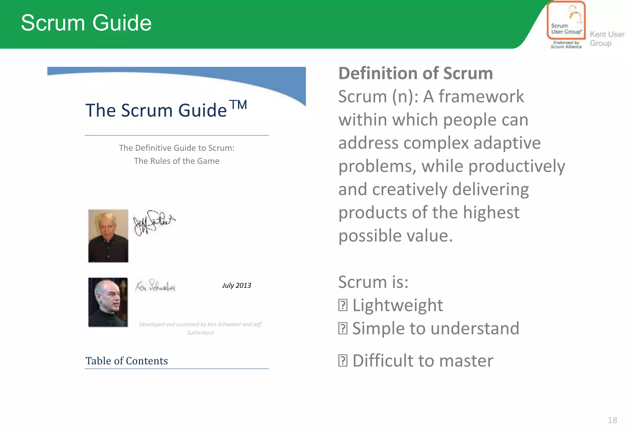 Scrum simple to understand v.1.2 | PPT