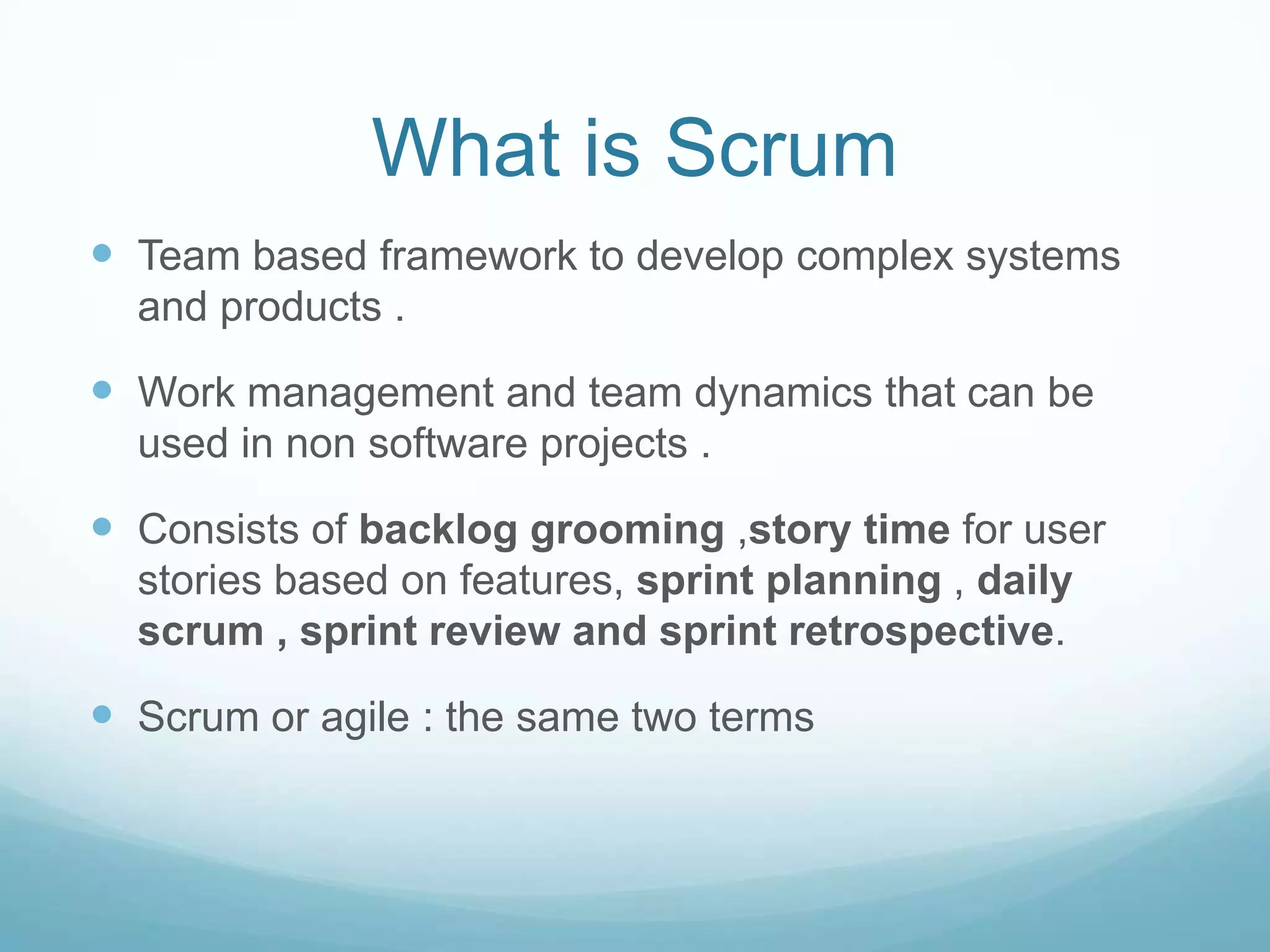 Agile Methodologies: Introduction to Scrum . | PPT