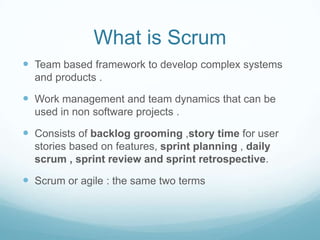Agile Methodologies: Introduction to Scrum . | PPT
