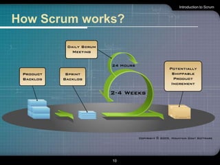 Scrum introduction | PPT