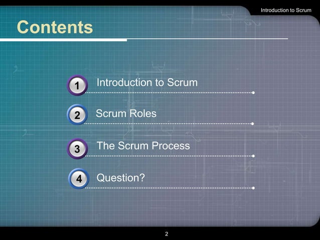 Scrum introduction | PPT | Free Download
