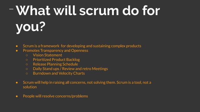 How to Implement Agile & Scrum in your Startup | PPT