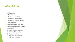 Scrum tutorial 1 | PPTX | Computer Software and Applications | Computing