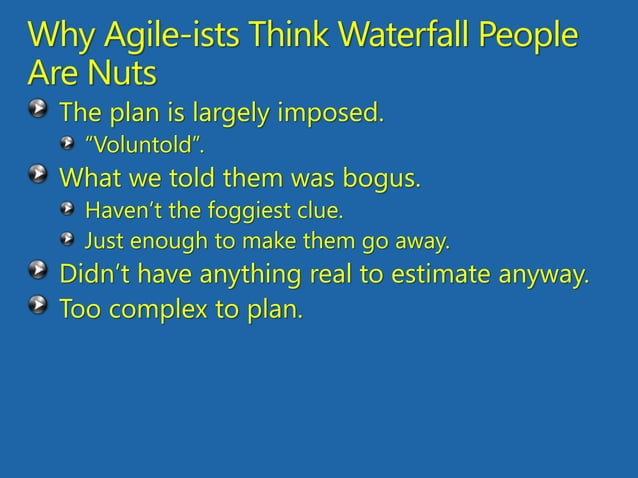 Scrum under a waterfall | PDF