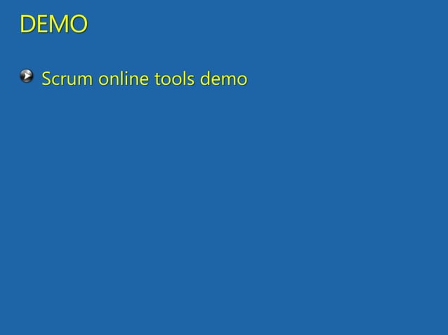 Scrum under a waterfall | PPT