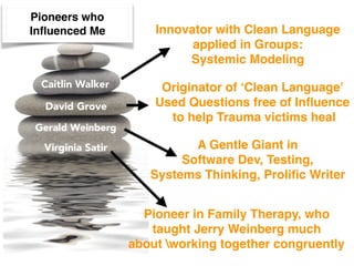DC Scrum User Group Clean Language Workshop | PDF