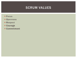 Scrum it up! | PPT