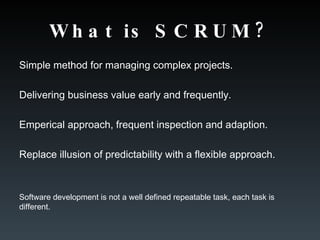 Scrum | PPT