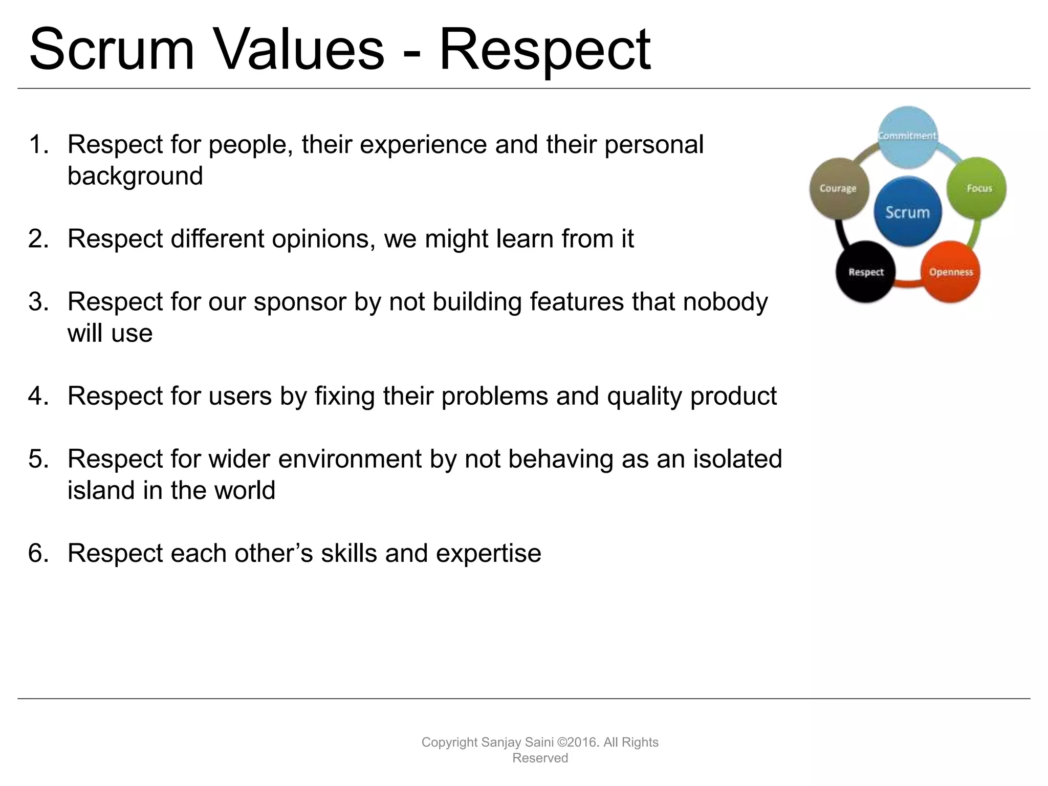 Scrum Values | PPT