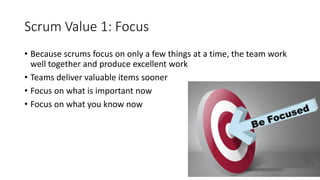 Scrum values | PDF
