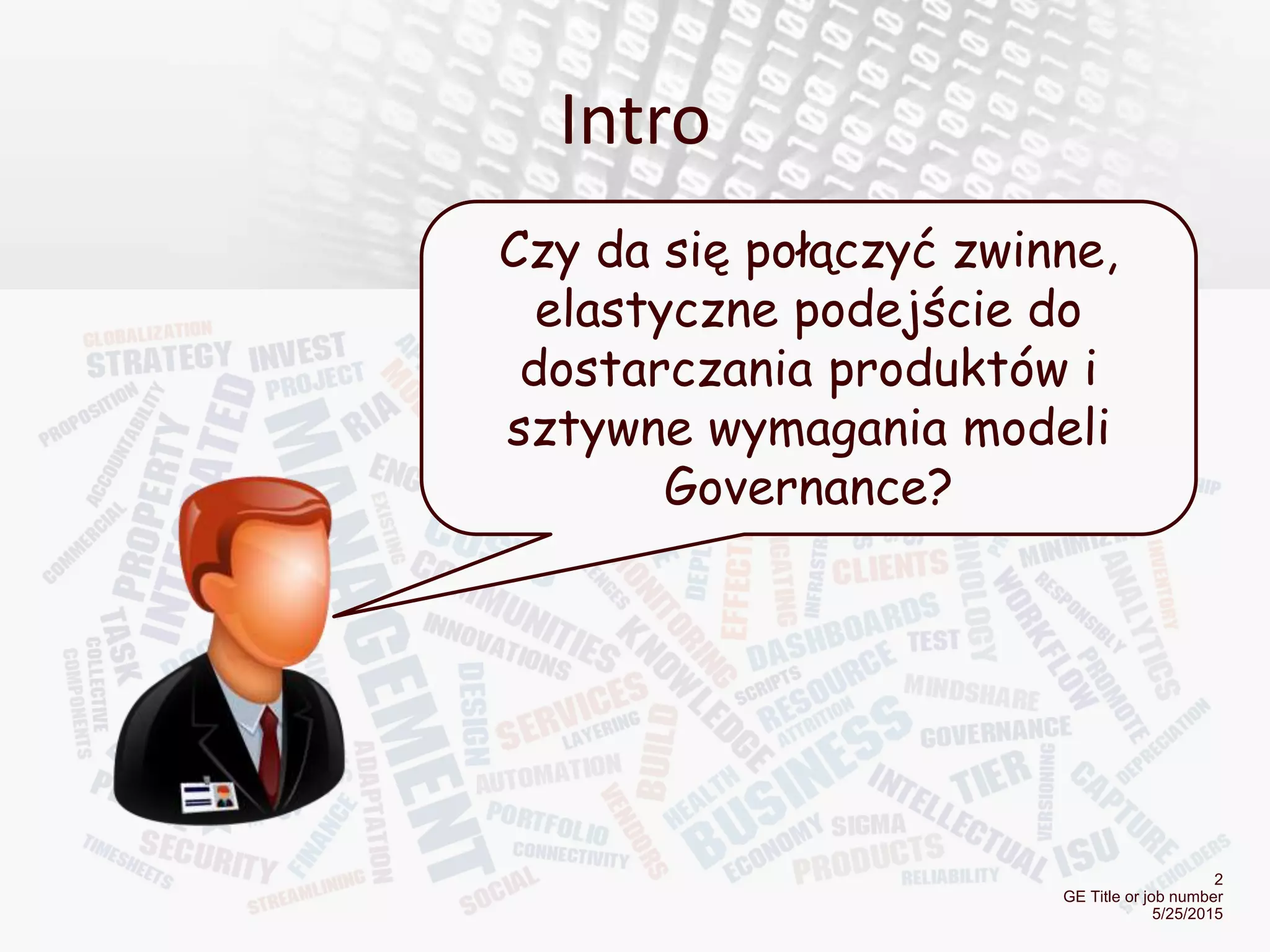 Zwinnie i pod kontrolą - SCRUM vs COBIT | PPTX