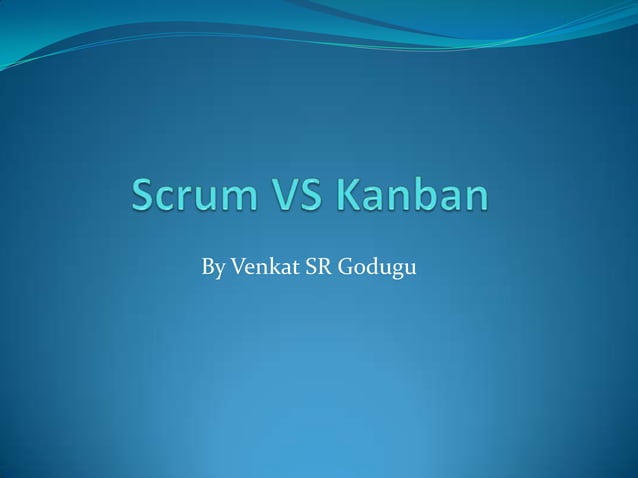 Agile Scrum Framework vs Kanban Method | PPTX