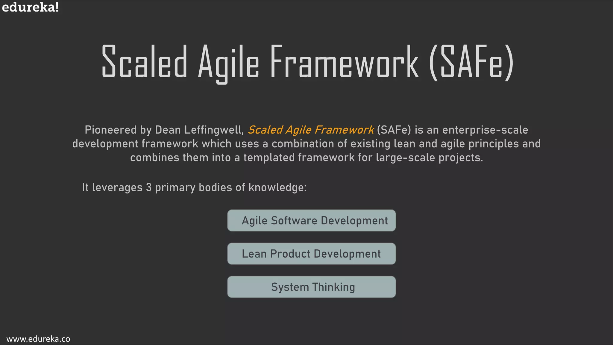 Scrum vs SAFe | Differences Between Scrum and Scaled Agile Framework ...