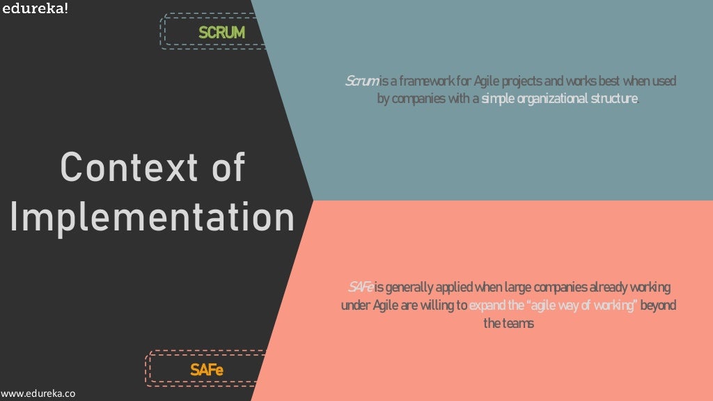 Scrum vs SAFe | Differences Between Scrum and Scaled Agile Framework