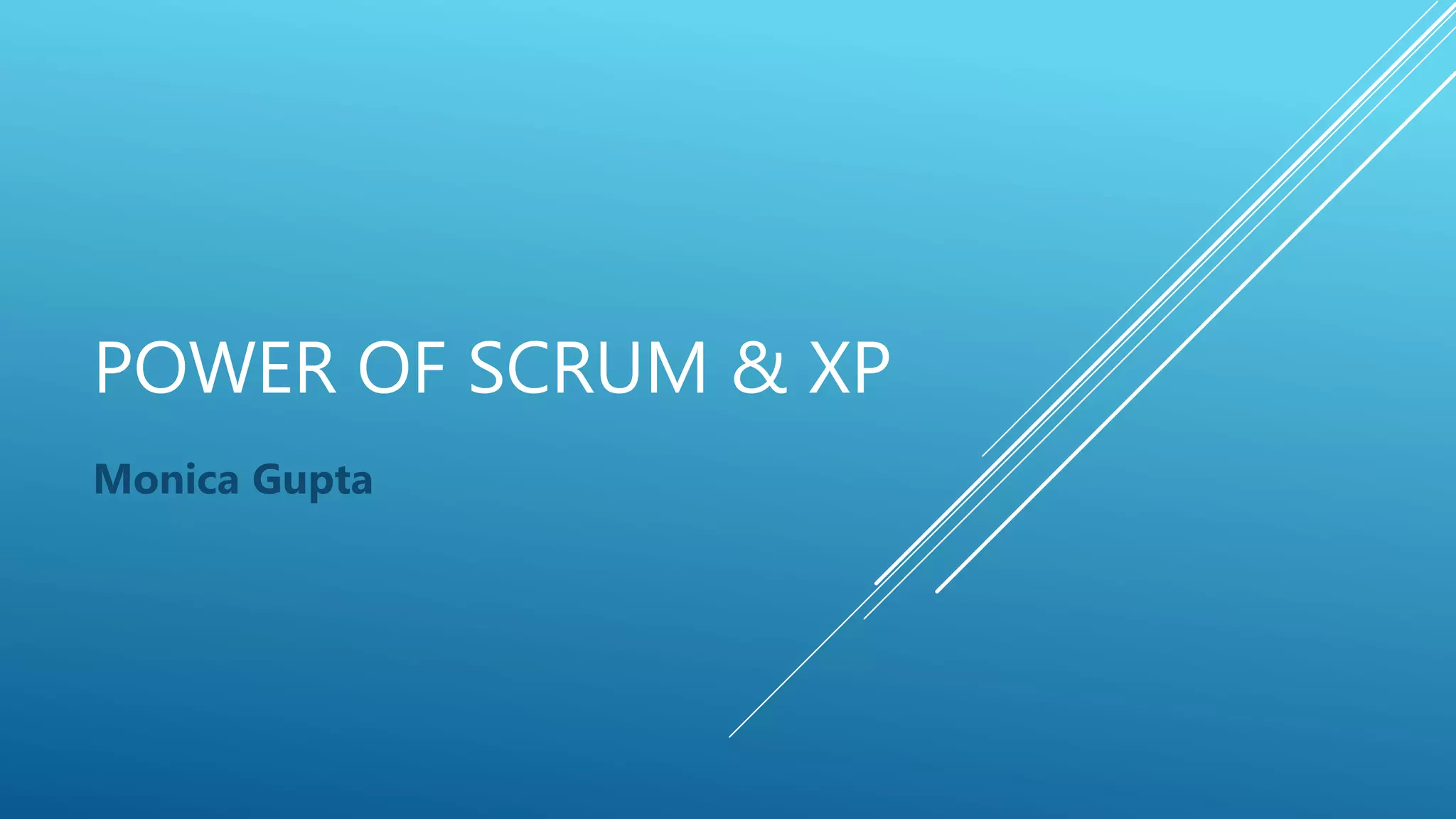 Scrum Antipatterns And the Power of combining Scrum & XP | PPTX