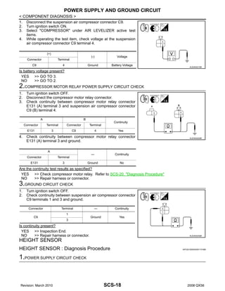 INFINITI SUSPENSION CONTROL SYSTEM REPAIR INFORMATION | PDF